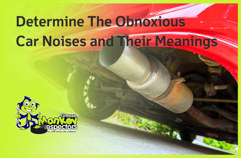 Determine The Obnoxious Car Noises and Their Meanings - Greasemonkey ...